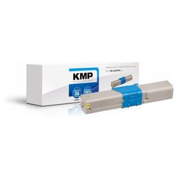 KMP Tonerpatrone O-T30 gelb Toner ersetzt OKI 44469704