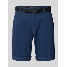 Tom Tailor Denim Regular Fit Chino-Shorts mit Gürtel