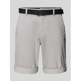 Tom Tailor Denim Regular Fit Chino-Shorts mit Gürtel