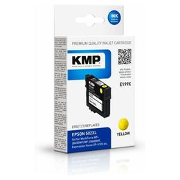 KMP E199X gelb Tintenpatrone ersetzt EPSON 502XL (T02W44) Tintenpatrone