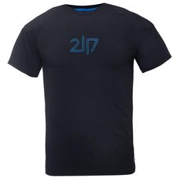 2117 of Sweden - Alken S/S Top - Funktionsshirt Gr S blau/schwarz