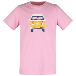 Elkline - Kid's Four Wheels To Freedom Tezwei - T-Shirt Gr 104 rosa