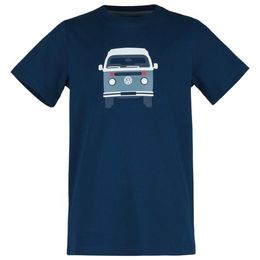 Elkline - Kid's Four Wheels To Freedom Tezwei - T-Shirt Gr 116 blau