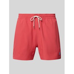 Polo Ralph Lauren Badehose mit Logo-Stitching Modell 'TRAVELER'