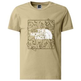 The North Face - Youth's New S/S Graphic Tee - T-Shirt Gr XS beige