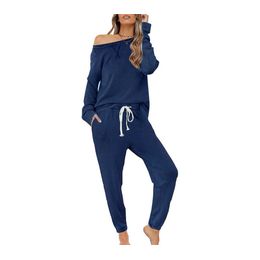 ZWY Pyjama Zweiteiliges Pyjama-Set für Damen