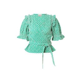 Scotch & Soda SCOTCH & SODA Bluse Damen Größe XXXL grün / weiß