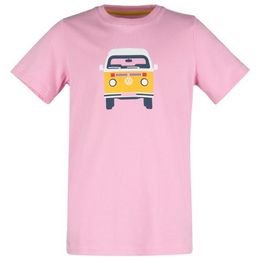 Elkline - Kid's Four Wheels To Freedom Tezwei - T-Shirt Gr 116 rosa