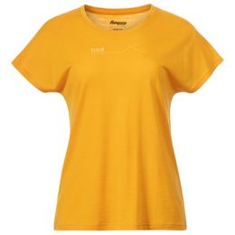 Bergans - Women's Tind Crux Merino Tee - Merinoshirt Gr XS orange