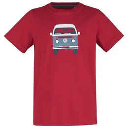 Elkline - Kid's Four Wheels To Freedom Tezwei - T-Shirt Gr 104 rot/rosa