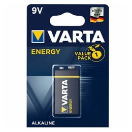 Varta Battery 6lr61 Alkaline Energy 9v Each Batterie