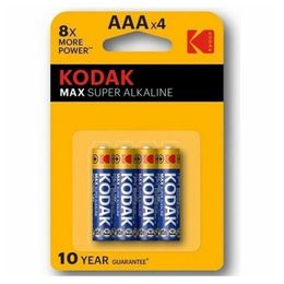 Kodak MAX ALKALINE BATTERY AA LR6 BLISTER * 4 Batterie