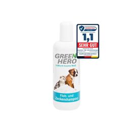 GreenHero Tiershampoo Floh- und Zeckenshampoo für Hund & Katze
