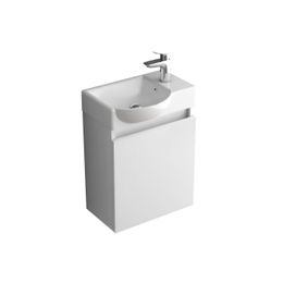 Alpenberger Waschbecken Gäste WC Waschbecken mit Unterschrank