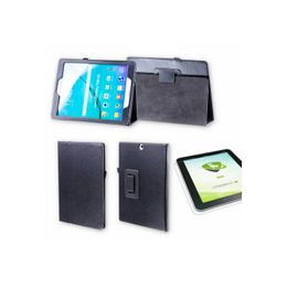 Wigento Tablet-Hülle Für Samsung Galaxy Tab S6 Lite 2020 2022 2024 Schwarz Tasche + H9 Glas