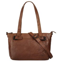 SPIKES & SPARROW Spikes & Sparrow Shopper, echt Leder, braun