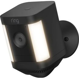 Ring Spotlight Cam Plus Battery Überwachungskamera (Außenbereich), schwarz