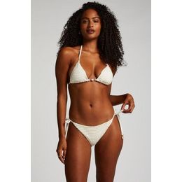 Hunkemöller Hunkemöller Bikini Slip Cheeky Tanga Maui Crochet Weiß