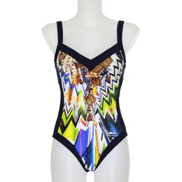 Sunflair® Badeanzug, tiefer Rückenausschnitt, für Damen, mehrfarbig, 44G