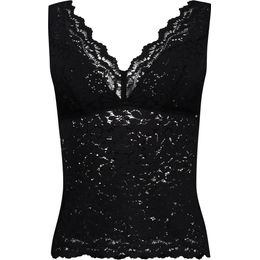 Skiny® Wonderfulace Unterhemd, stützend, für Damen, schwarz, 40