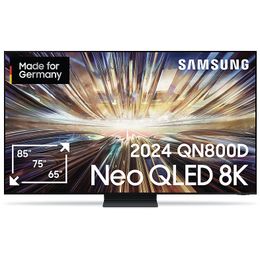 Samsung GQ85QN800D NEO QLED AI TV (Flat, 85 Zoll / 214 cm, UHD 8K, SMART TV, Tizen)