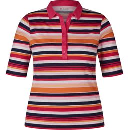 Rabe Shirt, Halbarm, Polokragen, für Damen, pink, 42