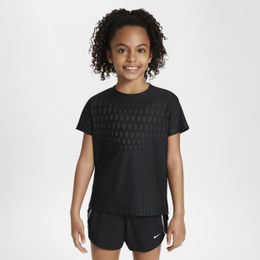 Nike Dri-FIT-ADV-Kurzarmoberteil für ältere Kinder (Mädchen) - Schwarz