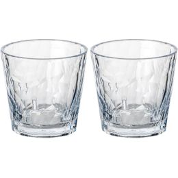 Koziol Glas Superglas CLUB No. 22, Kunststoff, spülmaschinengeeignet, melaminfrei, 250 ml, 2-teilig, weiß