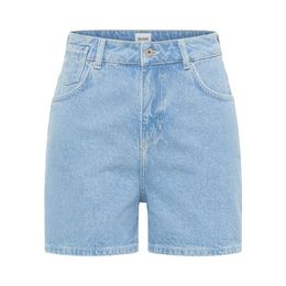 Mustang Comfort-fit-Jeans Style Charlotte Shorts, blau