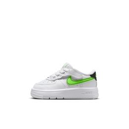 Nike Force 1 Low EasyOn Schuh für Babys und Kleinkinder - Weiß