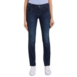 Tom Tailor Gerade Jeans Alexa Straight mit Kontrastnähten, blau