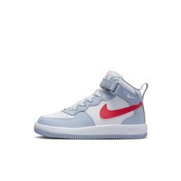 Nike Force 1 Mid EasyOn Schuh für jüngere Kinder - Blau