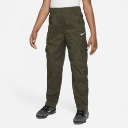 Nike Sportswear Cargo-Webhose mit hohem Taillenbund für ältere Kinder (Mädchen) - Grün