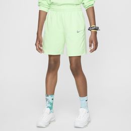 Nike Sportswear Dri-FIT Fleece-Shorts für ältere Kinder (Mädchen) - Grün