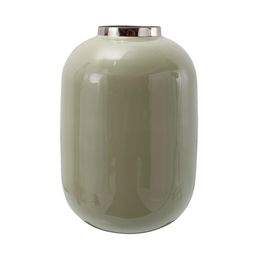 Kayoom Vase Art Deco 355 Mint / Silber