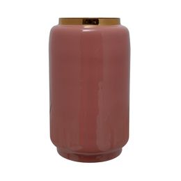 Kayoom Vase Art Deco 445 Rosa / Gold