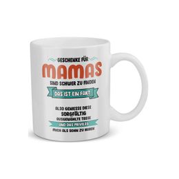 22Feels Tasse Mama Geschenk Muttertag von Sohn Mutter Geburtstag Kaffeetasse Frauen