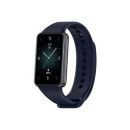 Wigento Smartwatch-Armband Für Honor Band 9 hochwertiges TPU Solid Color Watch Ersatz Arm Band