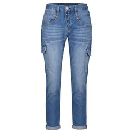 Herrlicher 5-Pocket-Jeans Damen Jeans SHYRA CARGO LIGHT DENIM (1-tlg)