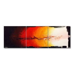 WandbilderXXL XXL-Wandbild Liquid Heat 210 x 70 cm