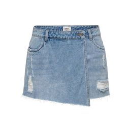 Only Jeansshorts Texas (1-tlg) Wickel-Design
