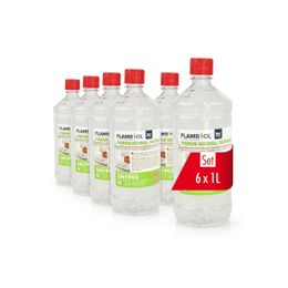 FLAMBIOL Bioethanol 6x 1 L FLAMBIOL® Premium Brenngel