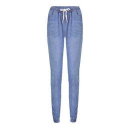 AFAZ New Trading UG Loose-fit-Jeans Lange Damenjeans mit Schnürbündchen für Frühling und Sommer