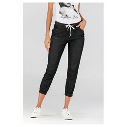 AFAZ New Trading UG Loose-fit-Jeans Neun-Punkt-Jeans mit Schnürung für Damen im Frühling und Sommer