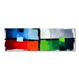 WandbilderXXL XXL-Wandbild Color Crash 240 x 80 cm