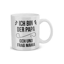 22Feels Tasse Papa Geschenk Vatertag Vater Geburtstag Kaffeetasse Mann Weihnachten