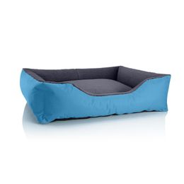 BedDog Hundebett TEDDY Hundesofa waschbares Hundebett mit Rand Hundekissen