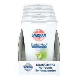 SAGROTAN No-Touch Nachfüller Seife 250 ml, 5er Pack