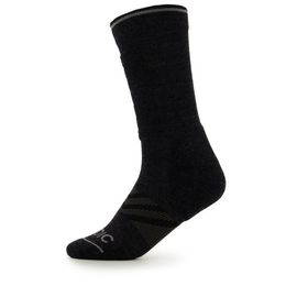 Stoic - Merino Outdoor Crew Socks Pro - Wandersocken 36-38 | EU 36-38 schwarz