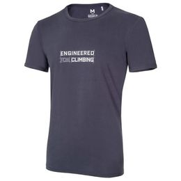 Ocun - Classic T Organic EFC - T-Shirt Gr S grau/blau